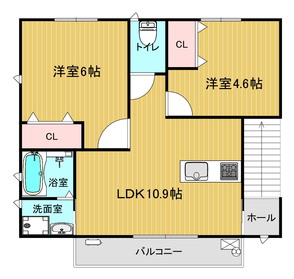 羽衣駅徒歩2分！新築広々2LDK★ 201号室 - 株式会社bloom